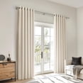 Adjustable Curtain Rod for Windows 66-120 Inch, Brushed Nickel 1 Inch ...