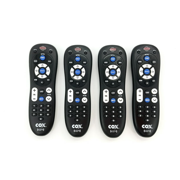 (4 Pack) Replacement Cox IR Remote Control URC-3220 For Cox Mini Box ...