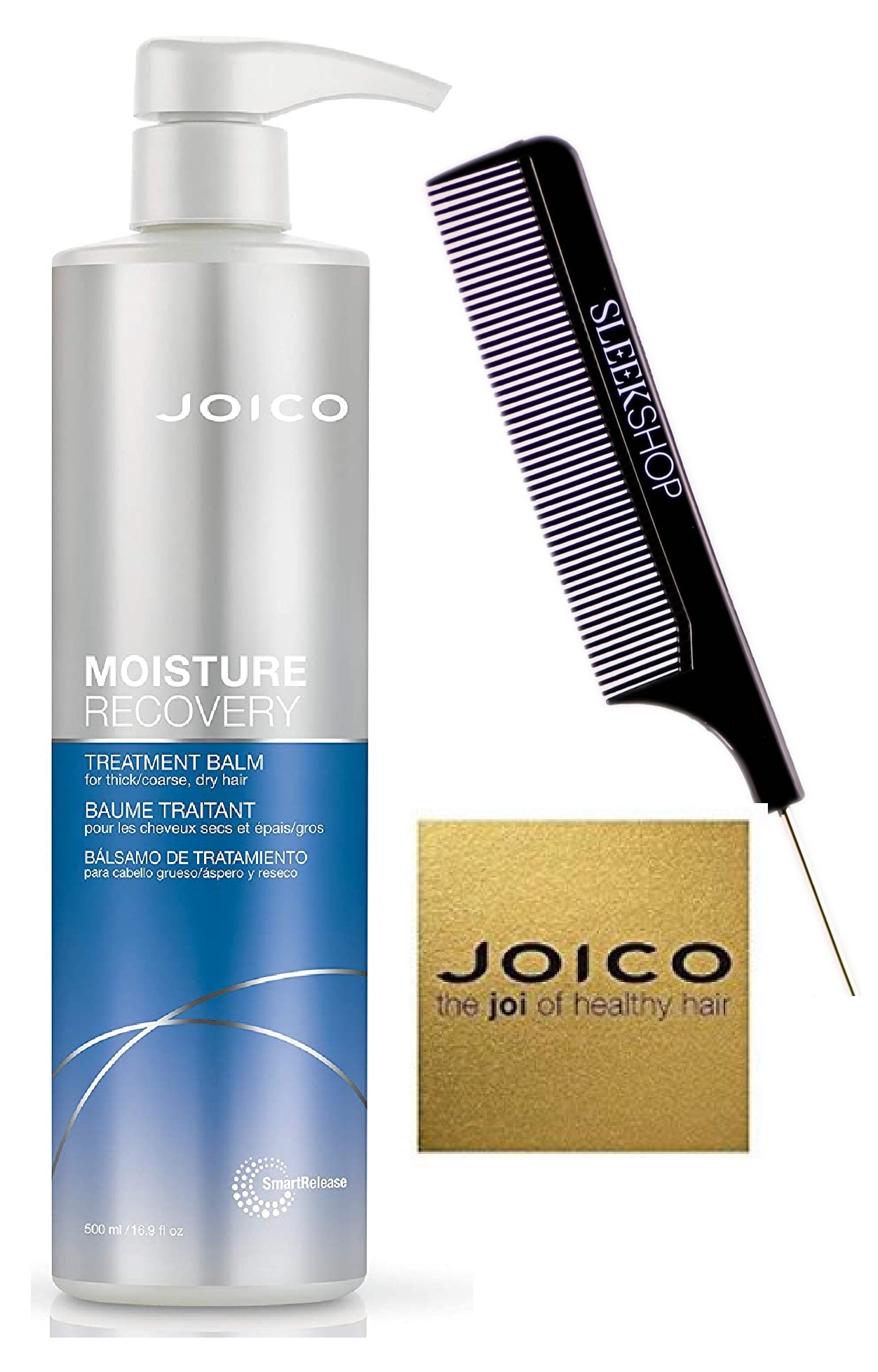 Joico Moisture Recovery Treatment Balm (Thick/Coarse) - 16.9 oz - Pack ...