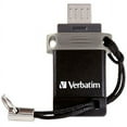 Verbatim 99140 Store 'n' Go Dual USB Flash Drive for OTG Devices, 64GB ...