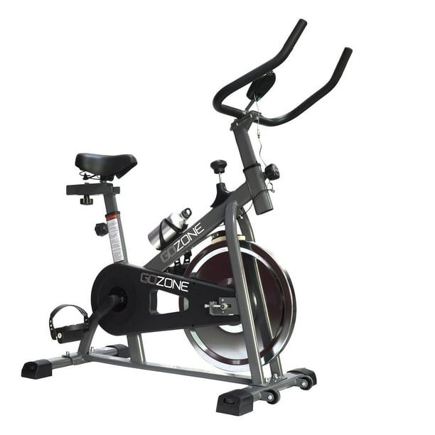 GoZone Spin Bike – Black/Grey - Walmart.ca