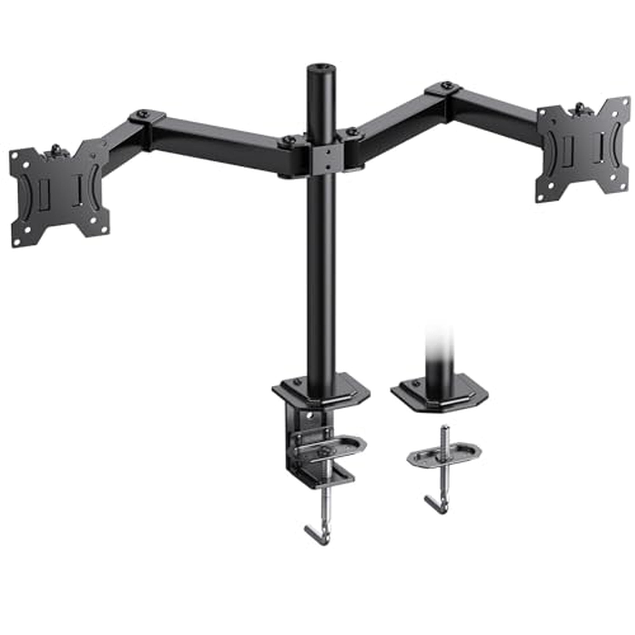 ErgoFlex Dual Monitor Arm Stand for 30-Inch Displays with Adjustable ...