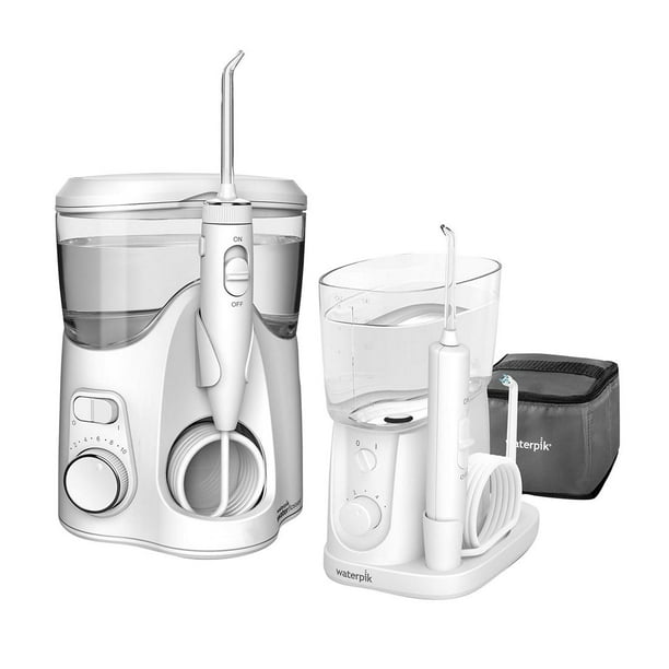 Waterpik Ultra Plus and Nano Plus Water Flosser Combo Pack - Walmart ...