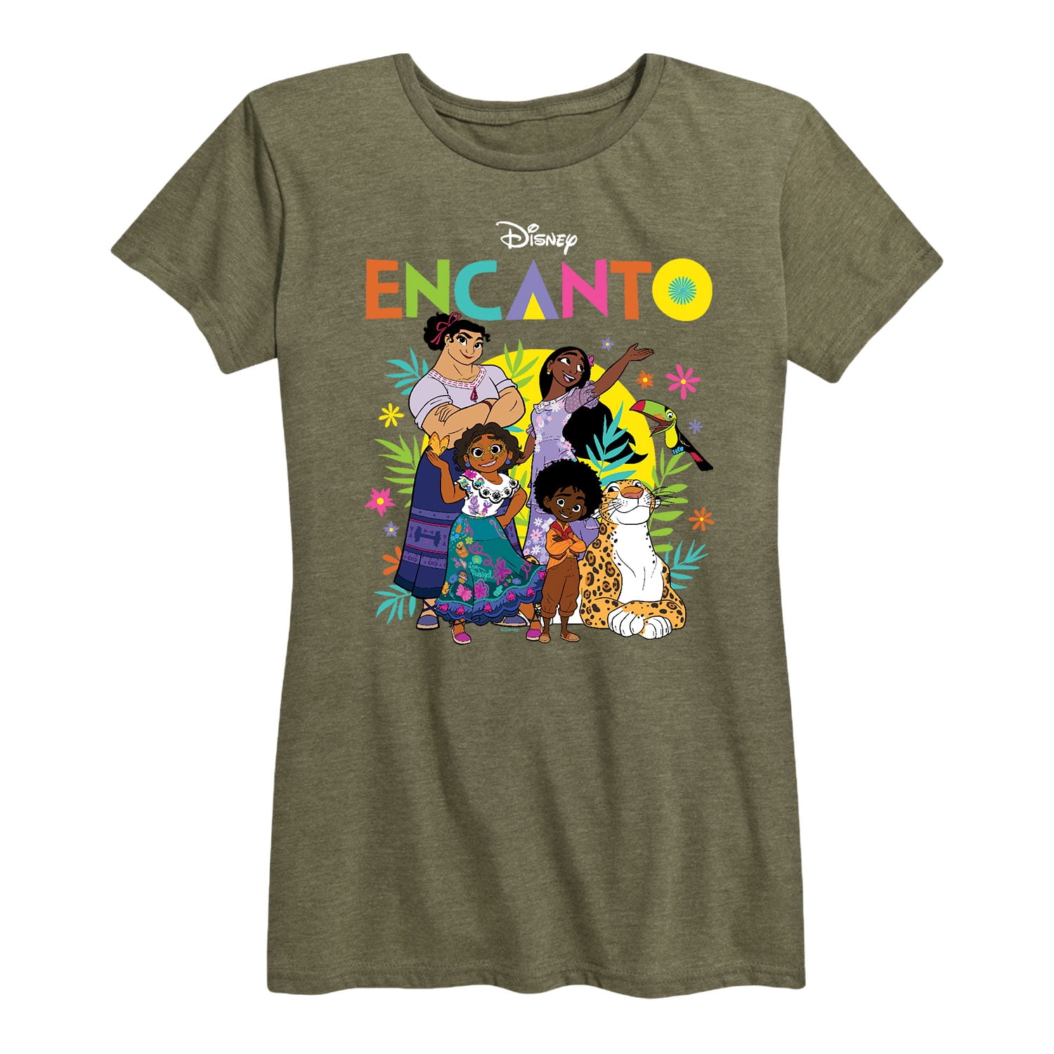 Disney's Encanto - Encanto Character Group - Women's Short Sleeve ...
