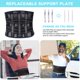 Back Support Brace, Mercase Breathable Mesh Lumbar Support Belt with 7 ...