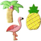 Ann Clark Beach Sea Ocean Themed Tropical Hawaiian Cookie Cutter Set, 3 ...