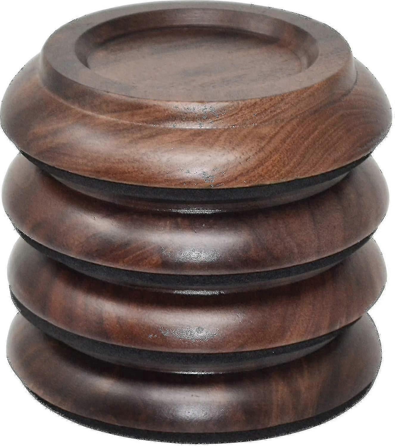 4pcs Upright Piano Caster Cups,premium Hardwood Piano Caster Pads ...