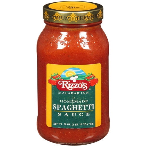 Rizzo's Malabar Inn Homemade Traditional Spaghetti Sauce, 24 oz ...