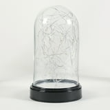 LED Glass Dome w/ Black Base - Walmart.com