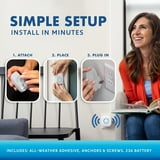 SadoTech Wireless Doorbell for Home - 1 Push-Button Ringer & 2 Chime ...