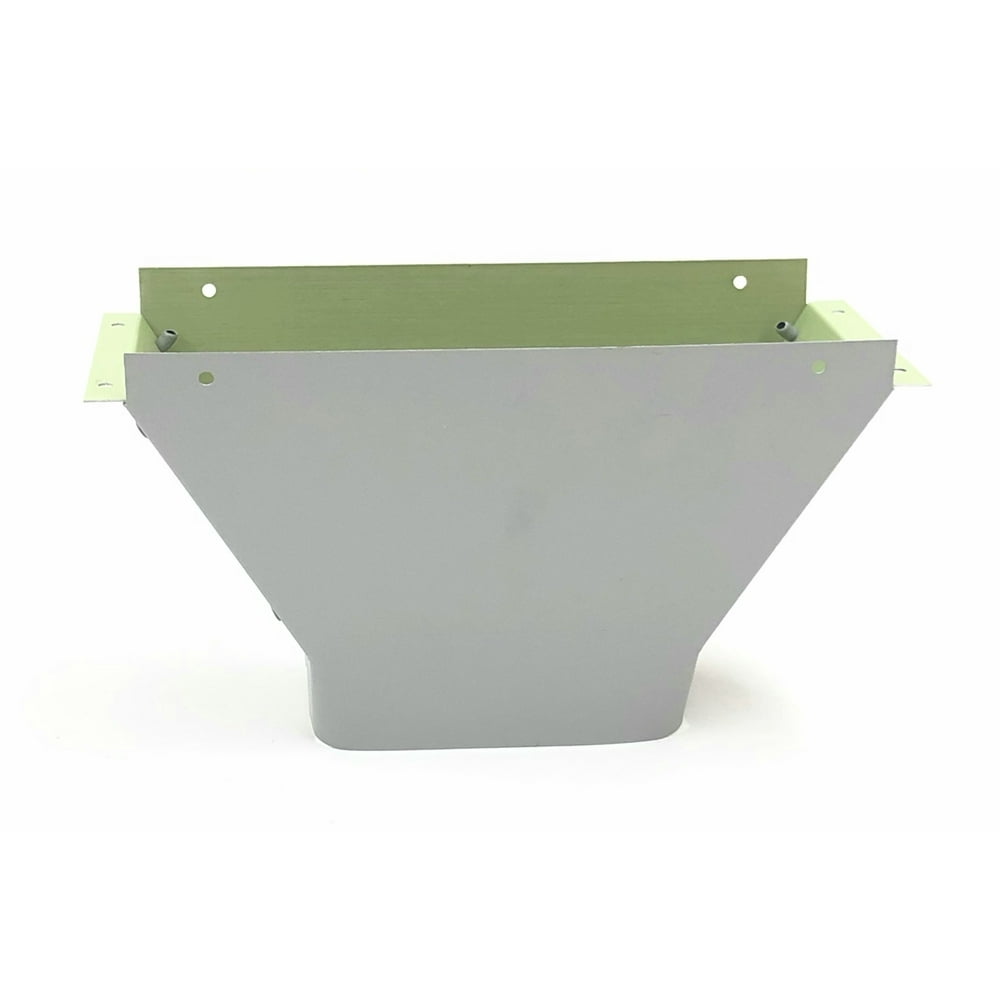 Maxx Flo Outlet - Oversized Downspout Outlet (6 inch, PEARL GREY ...