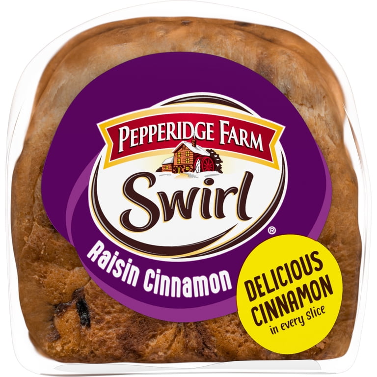 Pepperidge Farm Swirl 100 Whole Wheat Cinnamon With Raisins Bread Hy