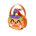 10PC Halloween decor Halloween EVA Candy Bags Kids DIY Handmade Bags ...