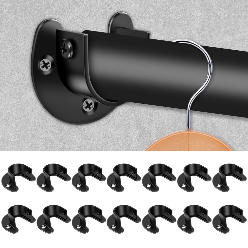 Click here for Eigthtail 14pcs Closet Rod Bracket Heavy Duty Clos... prices