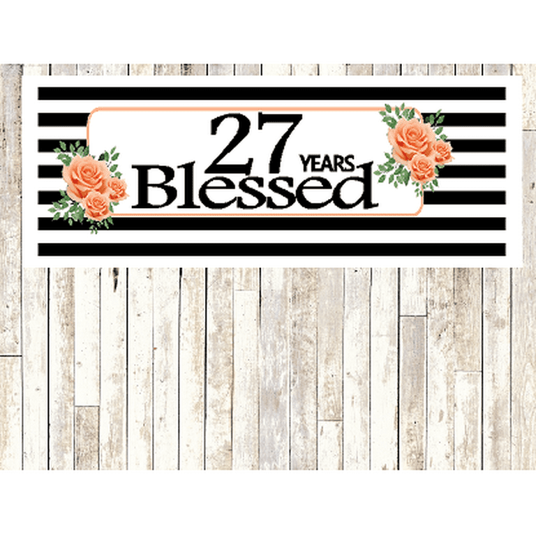 27th Wedding Anniversary