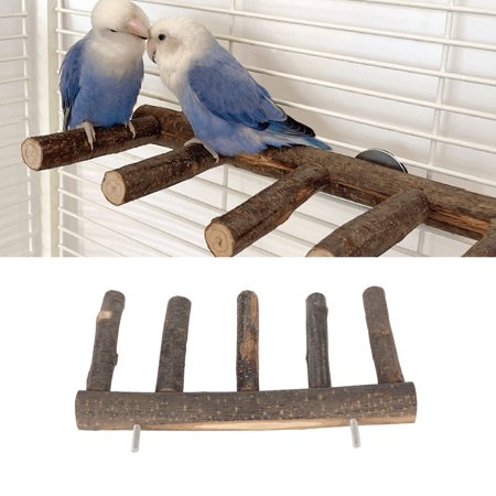 Bird Ladder, Bird Wooden Ladder Grinding Claws Multi Step Ladder Perch ...