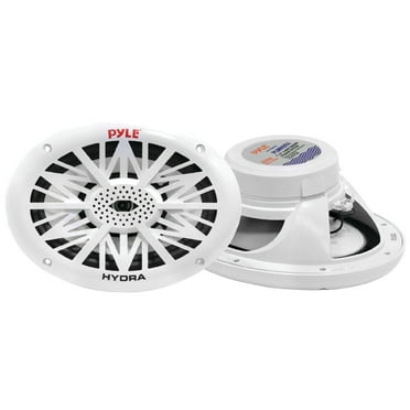 Lanzar 500 Watts 6"X9" 2-Way Marine Speakers (White Color) - Walmart.com