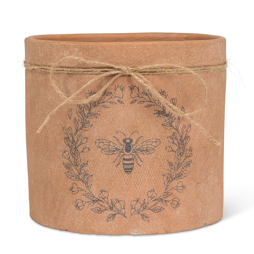 Set of 2 Large Bee in Crest Planter - Walmart.com