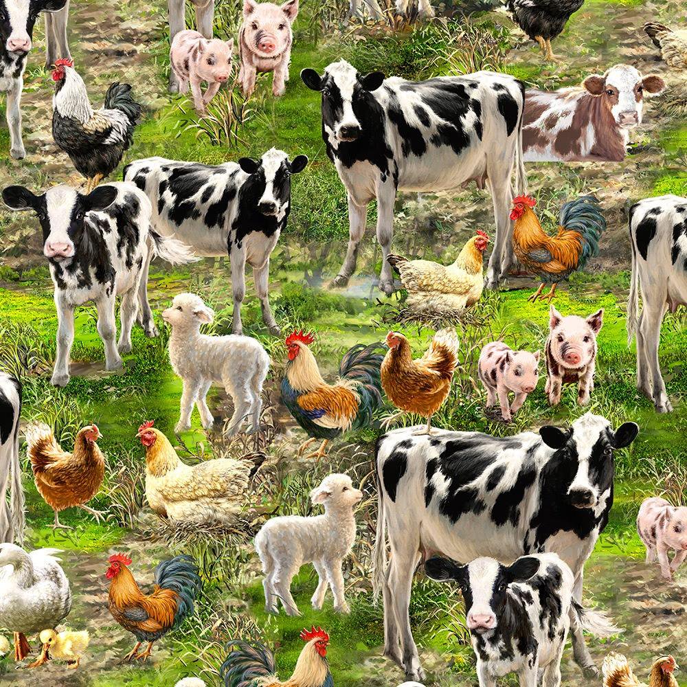 Timeless Treasures Farm Life Farm Yard Animals Walmart Walmart timeless-treasures-farm-life-farm-yard-animals-walmart-walmart