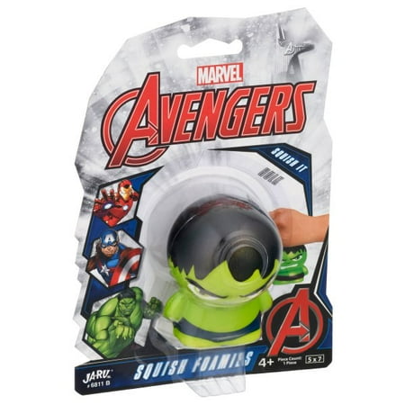 Marvel Avengers Action Figures Foam Ball (1 Hero Assorted Style) Squish ...