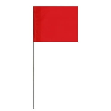 Marking / Survey Flags, 4" X 5" W/21" Wire, Several Colors, Purple ...