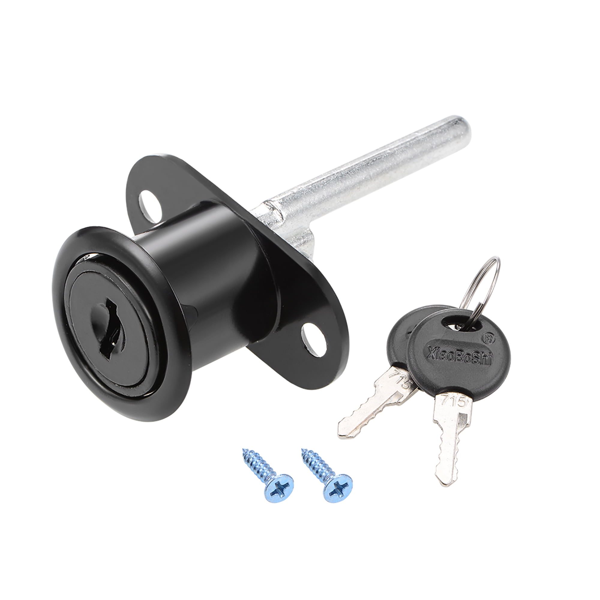 Uxcell Drawer Lock 19mm Cylinder Diameter for Desk Cabinet Locker Black ... Uxcell Drawer Lock 19mm Cylinder Diameter for Desk Cabinet Locker Black ...