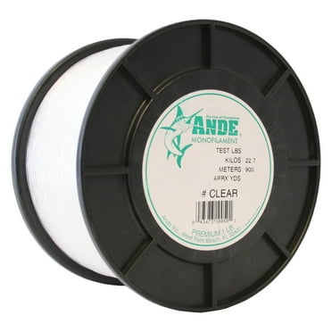 Ande Monofilament Bulk Pink 1# 10# Test - Walmart.com
