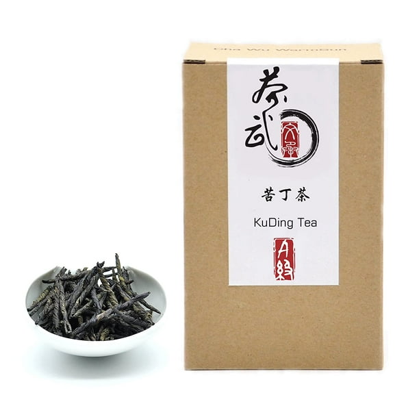 Cha Wu [A] KuDing Tea,3.5oz/100g,Loose Leaf Chinese Herbal Tea,Bitter ...
