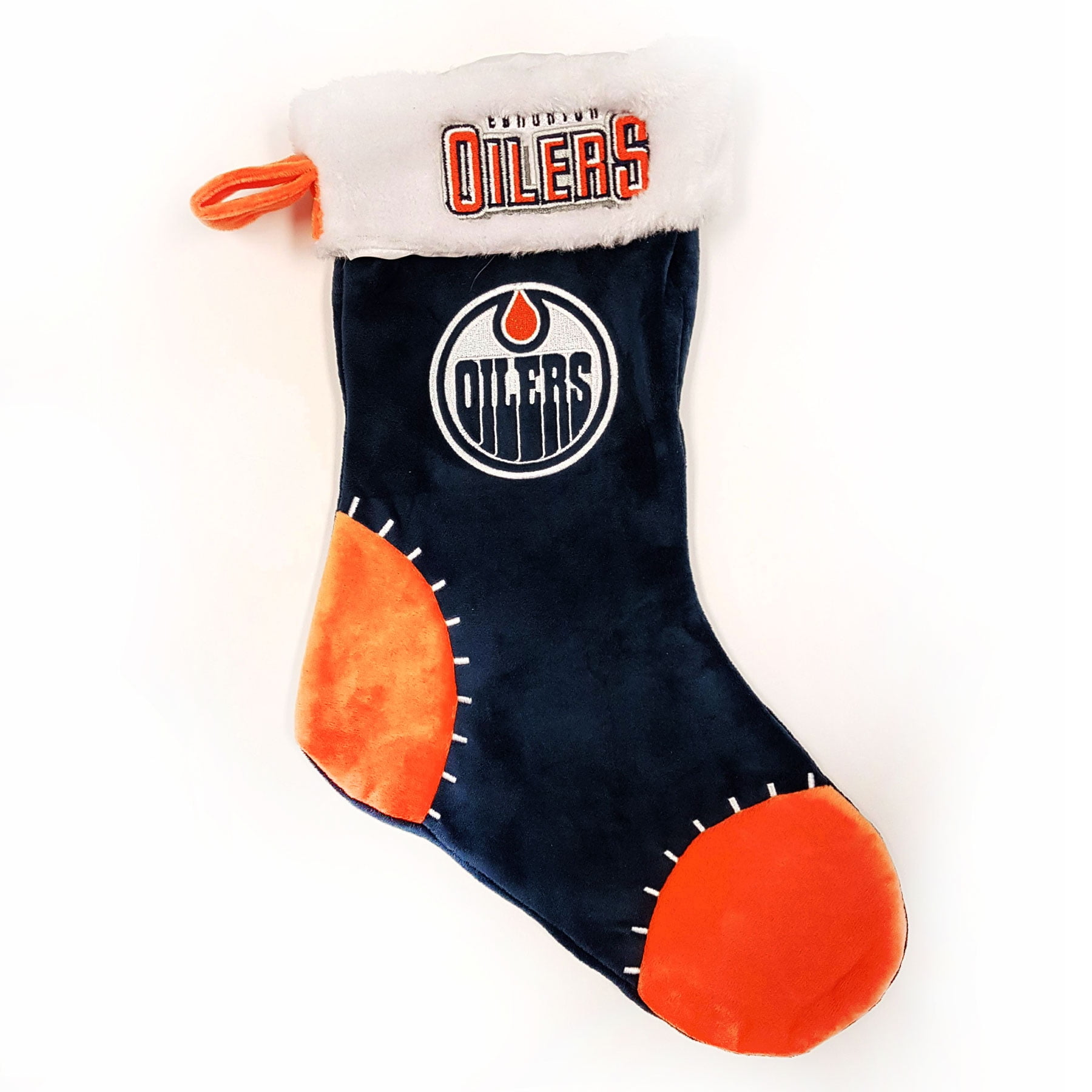 Click here for Edmonton Oilers Nhl 17 Inch Christmas Stocking - F... prices