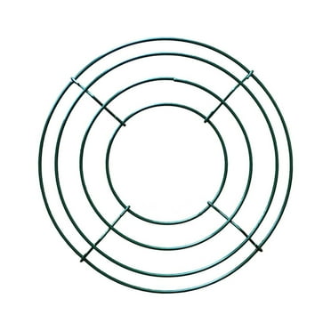 48 in Wreath Storage Round Metal Wreath 14 In Heart-Shaped Wire Frame ...