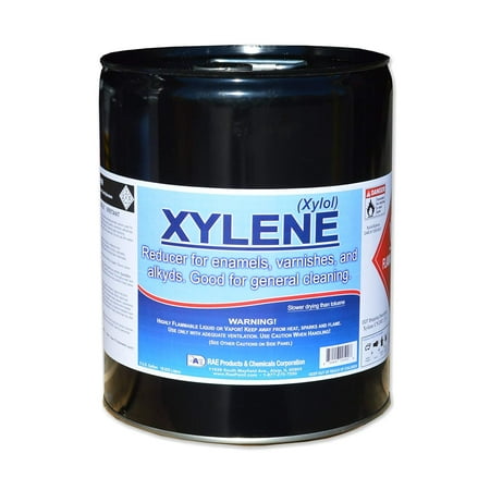 Xylene (Xylol)General Purpose Solvent,Thinner & Cleaner - 5 gallon pail ...