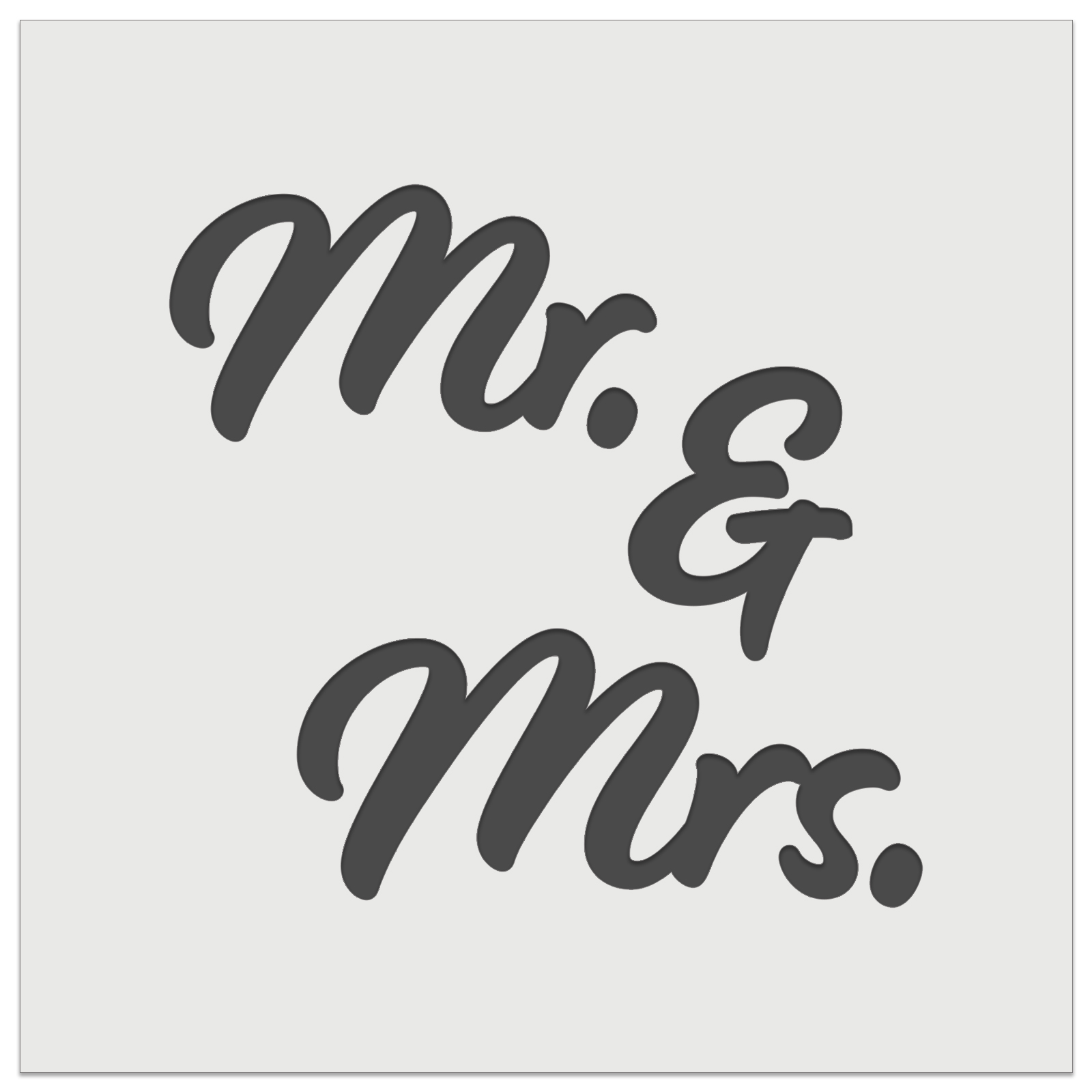 Mr And Mrs Married Couple Wedding Anniversary DIY Cookie Wall Craft Mr And Mrs Married Couple Wedding Anniversary DIY Cookie Wall Craft