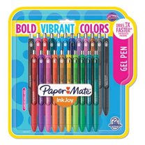 Paper Mate InkJoy Colorful Gel Pens, Medium Point (0.7 mm), Assorted ...