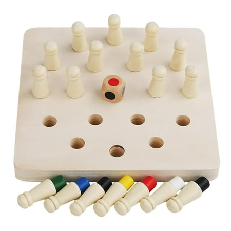 Memory Chess Toys, Color Memory Matching Game, Educational Board Game ...