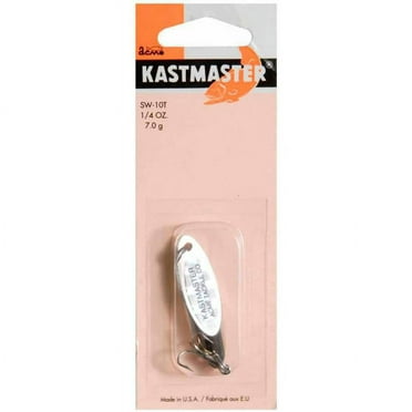 Kastmaster 3/4 oz Chrome with Silver - Walmart.com