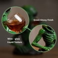 Alien Drinking Wine Figurine Resin Sculpture Desktop Ornament Creative ...