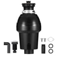 Garbage Disposal, 1HP 3270RPM Continuous Feed Food Waste Disposer, EZ ...