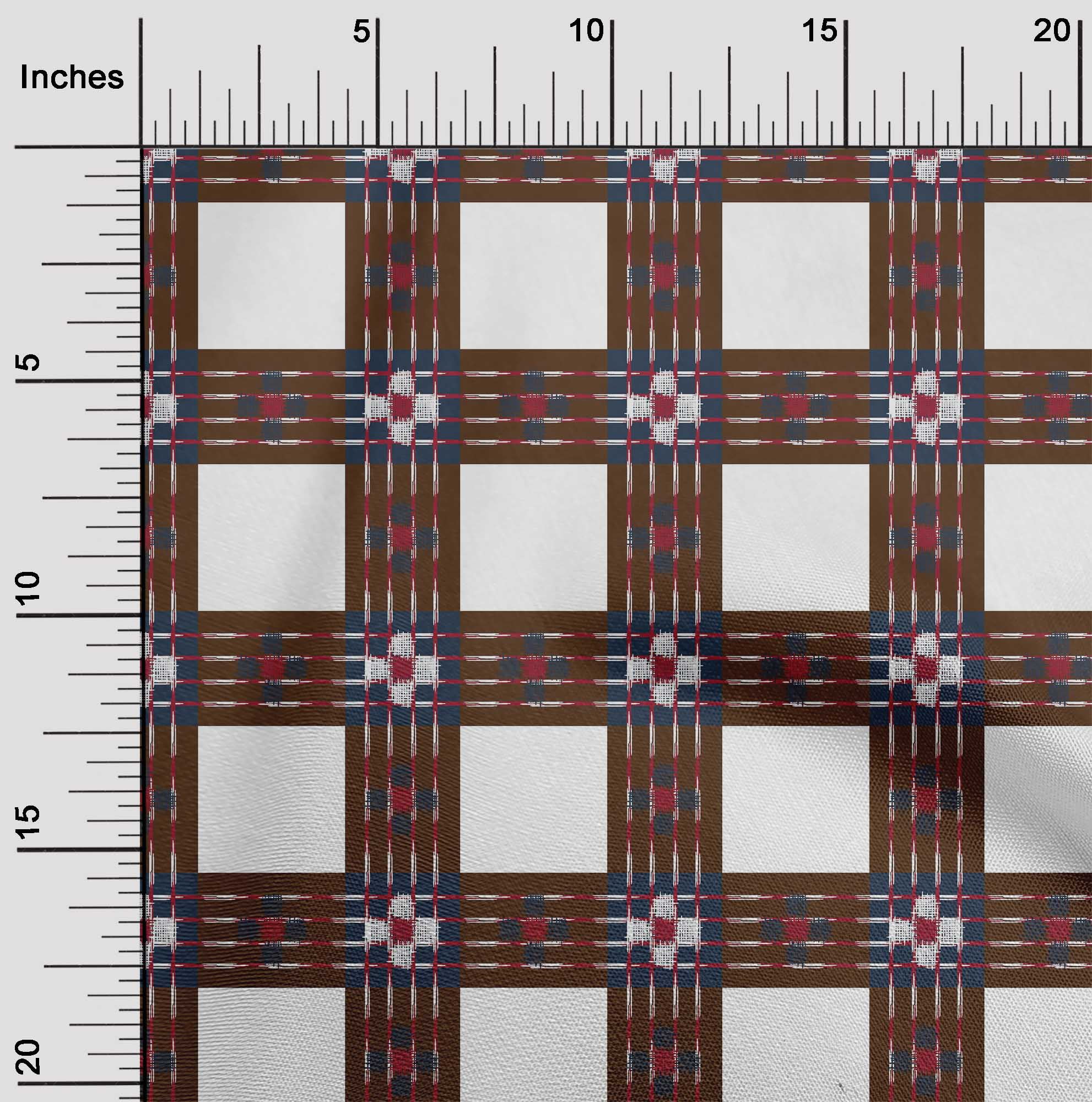 oneOone Silk Tabby Fabric Check Ikat Print Fabric By Yard 42 Inch Wide ...