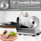 Meat Slicer Machine for Home Kitchen Use, Deli Slicer, Electric Meat ...