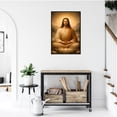 500-Piece Adult Wood Jigsaw Puzzle, Meditating Jesus on Lotus Spiritual ...