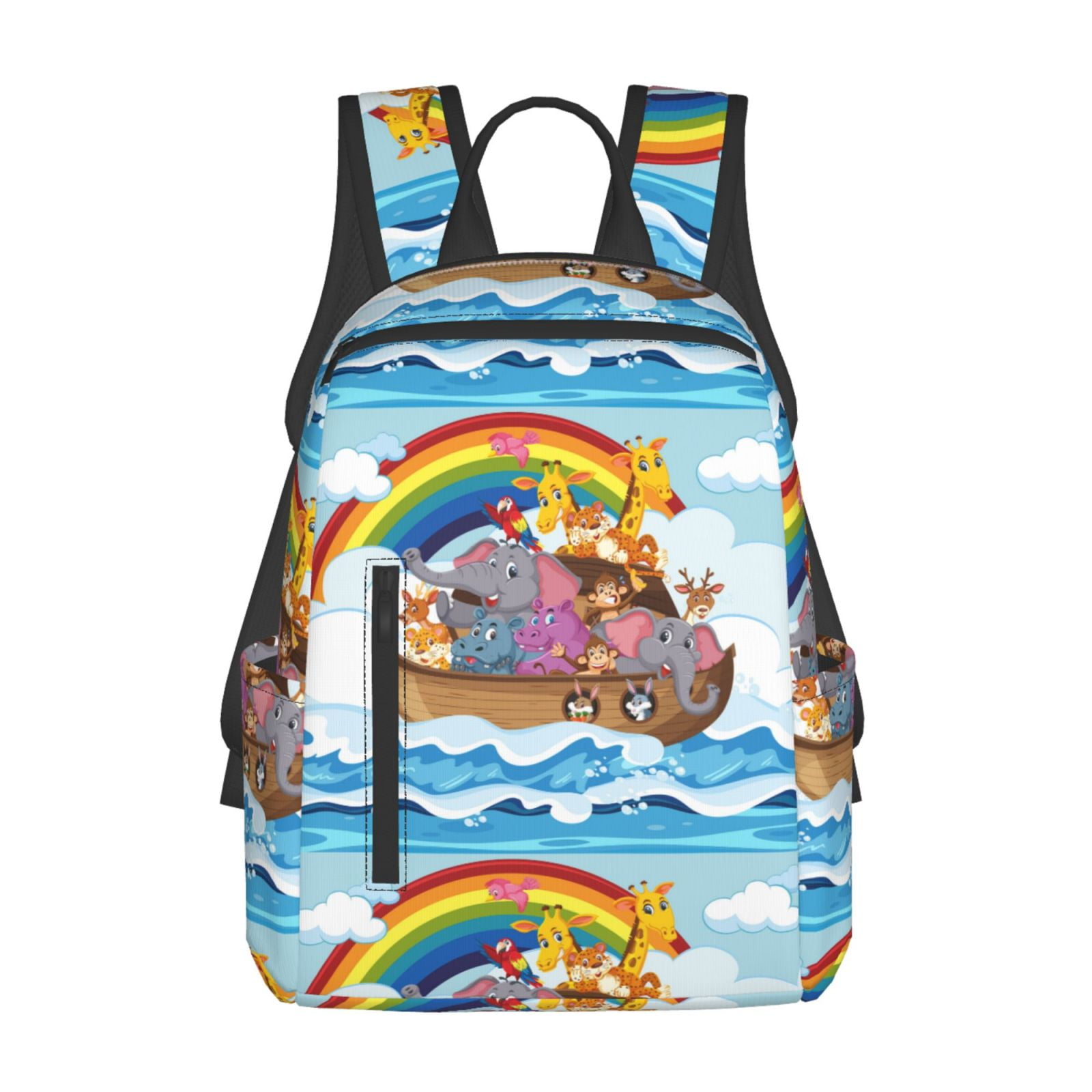 Balery Rainbow Animals on Noah's Ark Mochila Ligera para Hombres y ...