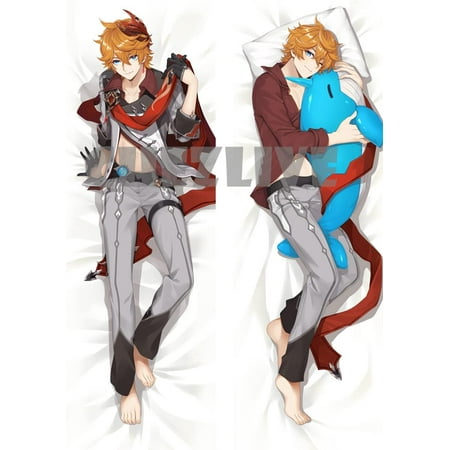 HTOOQ Body Pillow Cover of Tartaglia 50cm x 150cm Anime Pillow Case ...