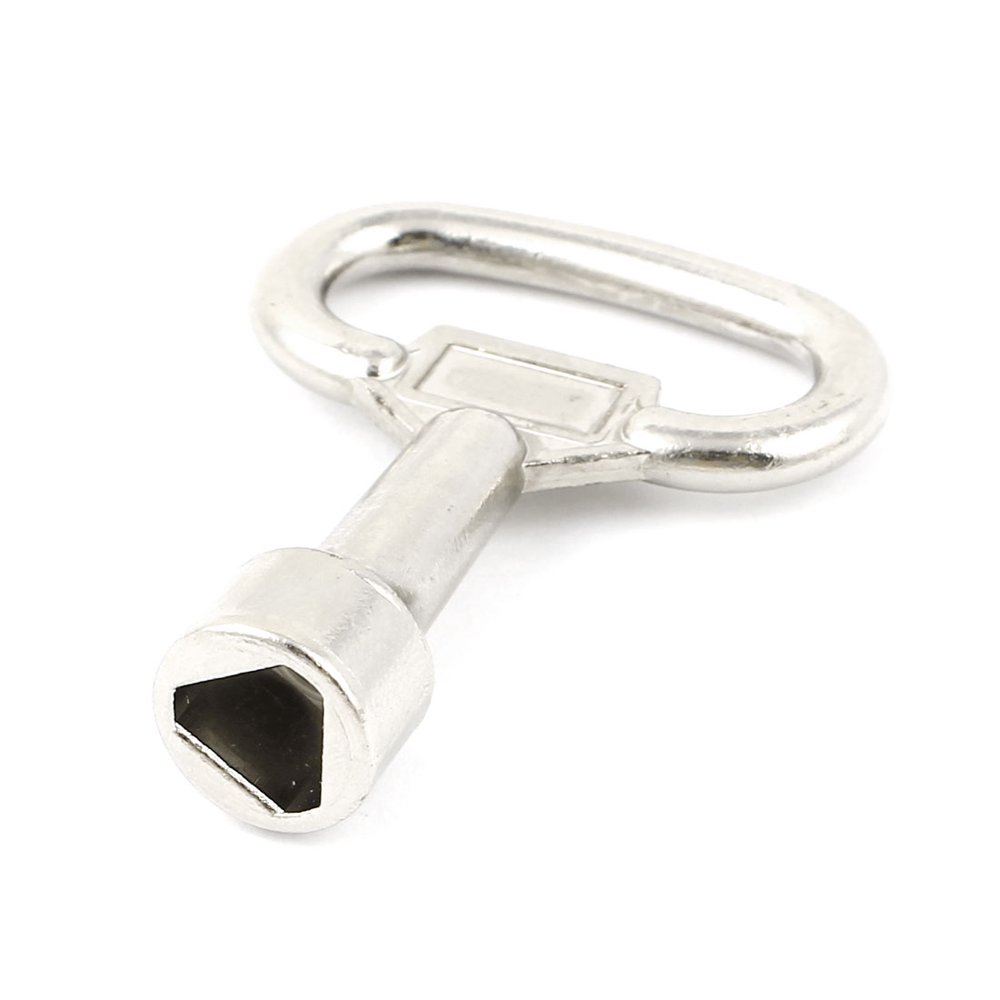 Metal Triangle Socket Spanner Key 9x8mm Triangular Panel Lock - Walmart ...