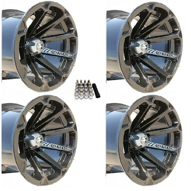 MSA M12 Diesel UTV Wheels/Rims Black 14" Deep Dish Polaris RZR 1000 XP ...