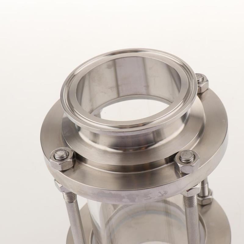 Buy 304 Sanitary Fit Clamp Sight Glass Tube Mirror Sight Tower With ...