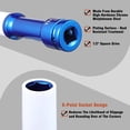 CERPXFF-17mm 6" Extra-long Thin Wall Wheel Protector Impact Deep Socket ...