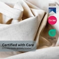 2Pcs 4×12FT Recycled Cotton Canvas Drop Cloth, Reusable All Purpose ...