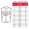 Dream Apparel Men's Denim & Leather Motorcycle Vest Biker Club Vest For ...