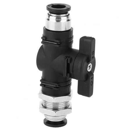 Rdeghly Push To Connect Straight Union Ball Valve, 8mm Pneumatic Push ...