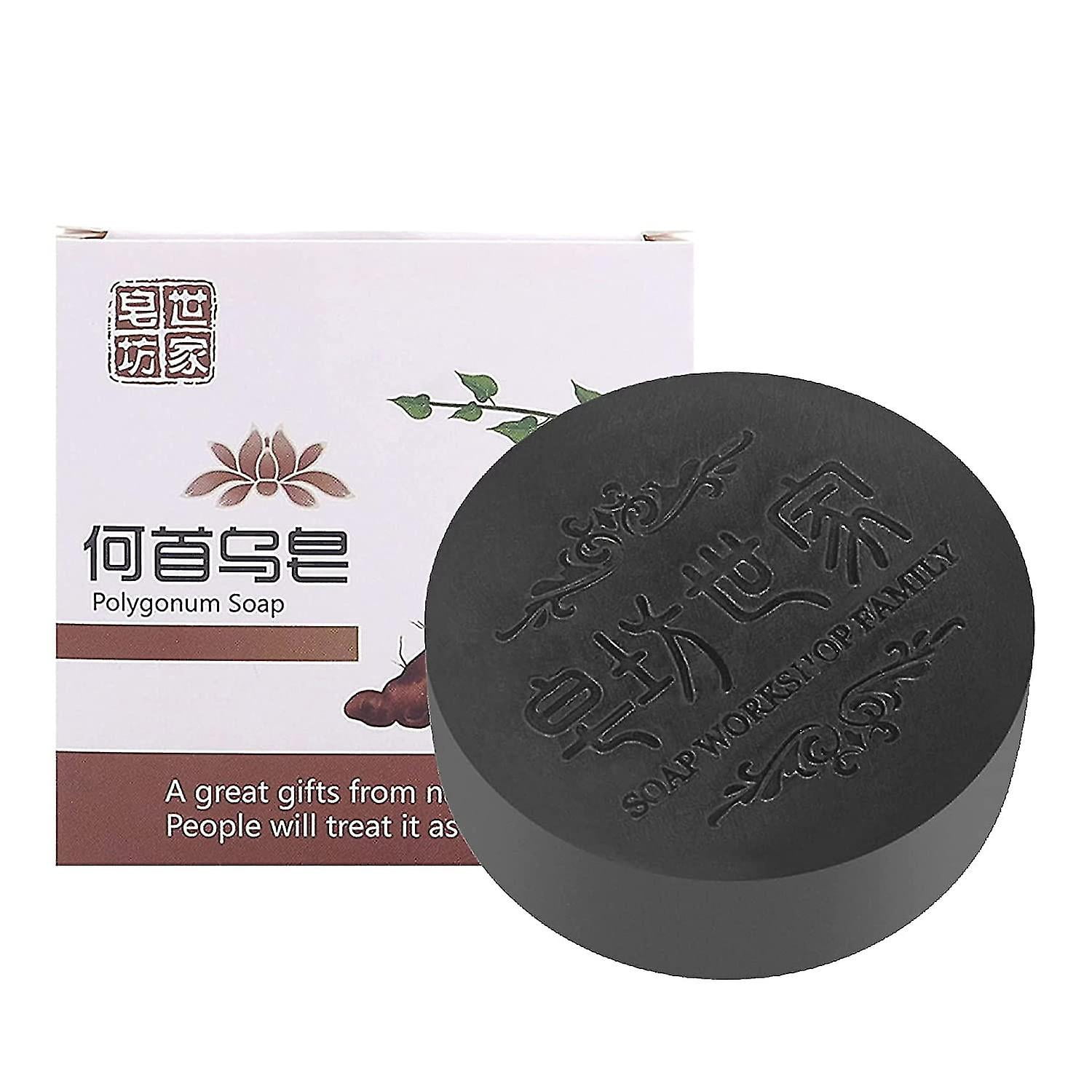 Polygonum Soap Hair Growth, Black & Thick Hair Fallopia Multiflora ...